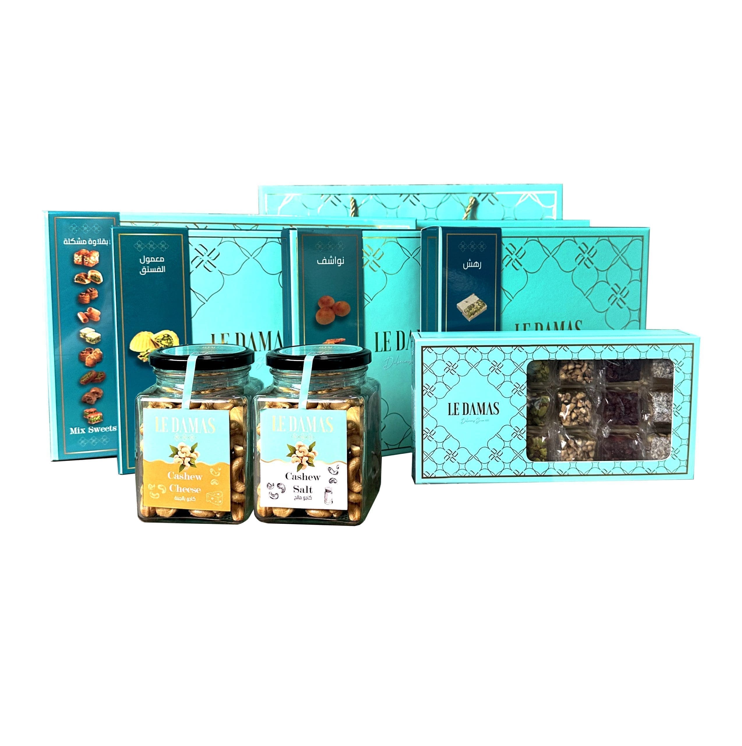 Ultimate Arabic Sweets Hamper | Le Damas Assorted Box